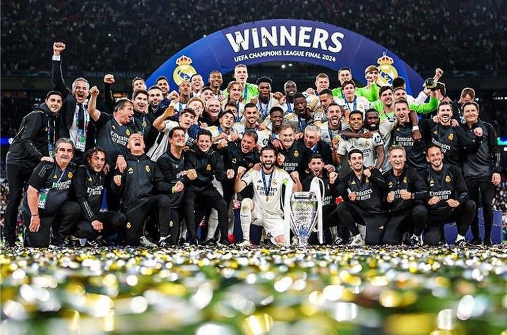 Real Madrid jadi raja sepak bola eropa juara liga Champions